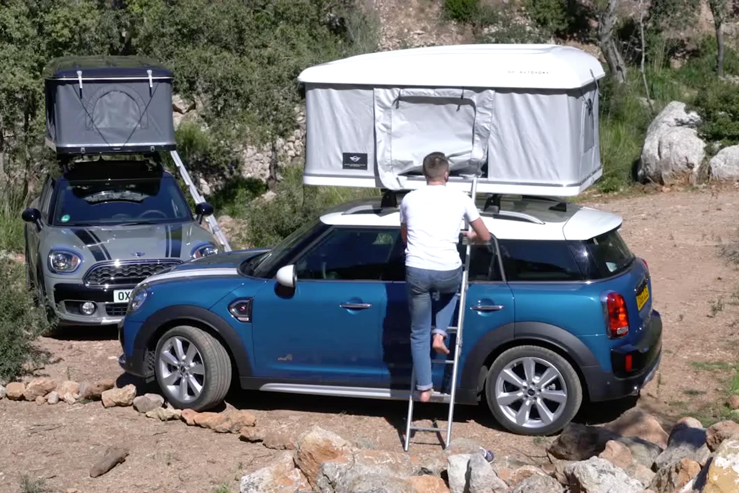 MINI Countryman Airtop tent pops up | Carbuyer
