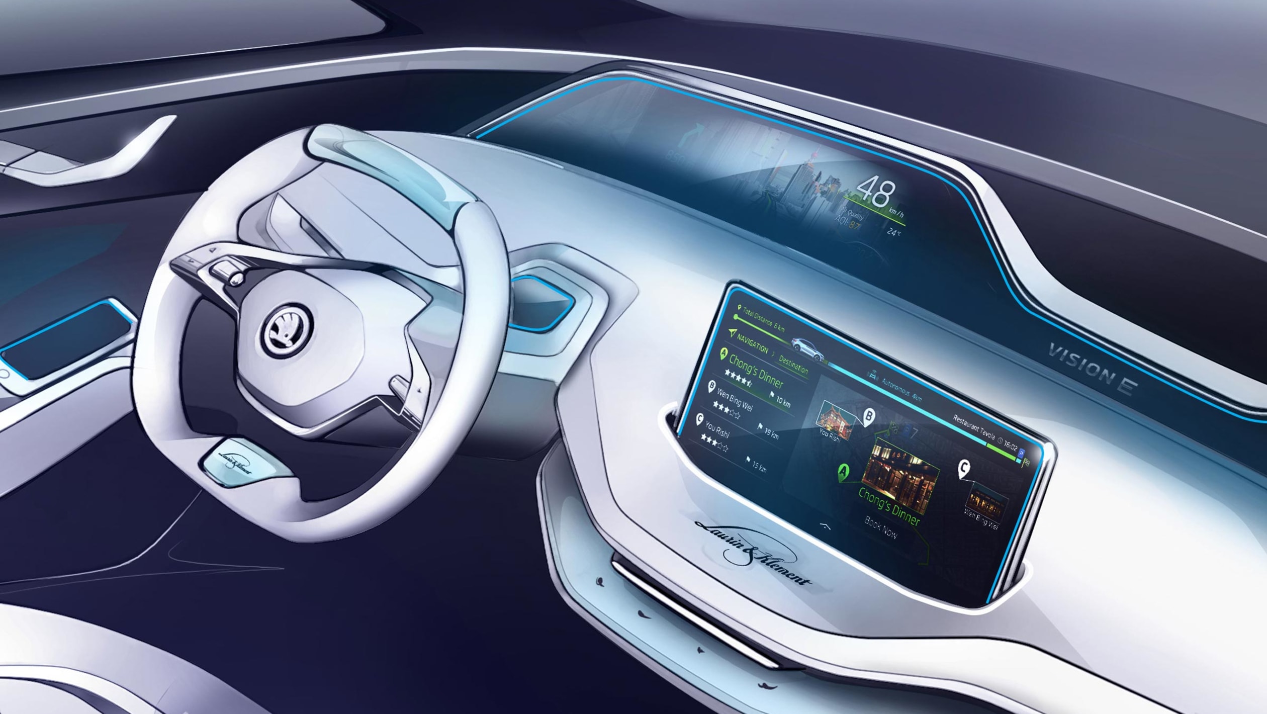 Skoda Vision E concept images | Carbuyer