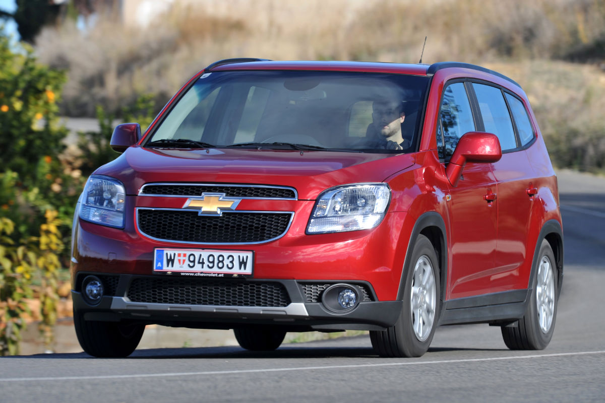 Prices announced for Chevrolet's new Orlando MPV | Carbuyer