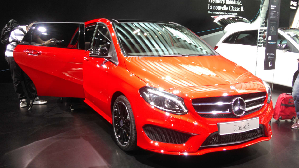 Facelifted Mercedes B-Class revealed in Paris | Carbuyer