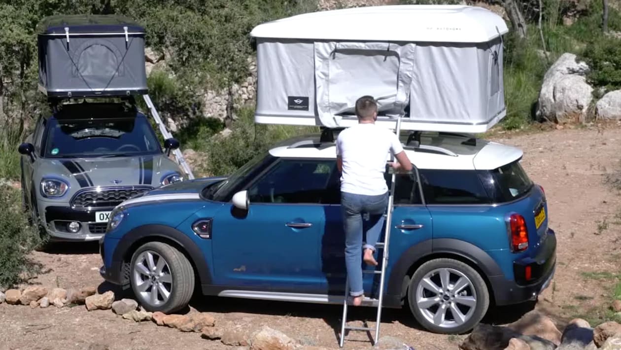MINI Countryman Airtop tent pops up | Carbuyer