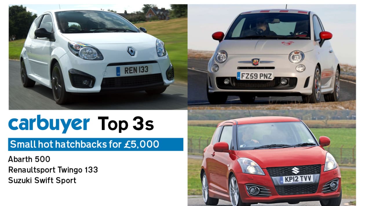 Top 3 used small hot hatches for £5,000 – Suzuki Swift Sport, Renault ...