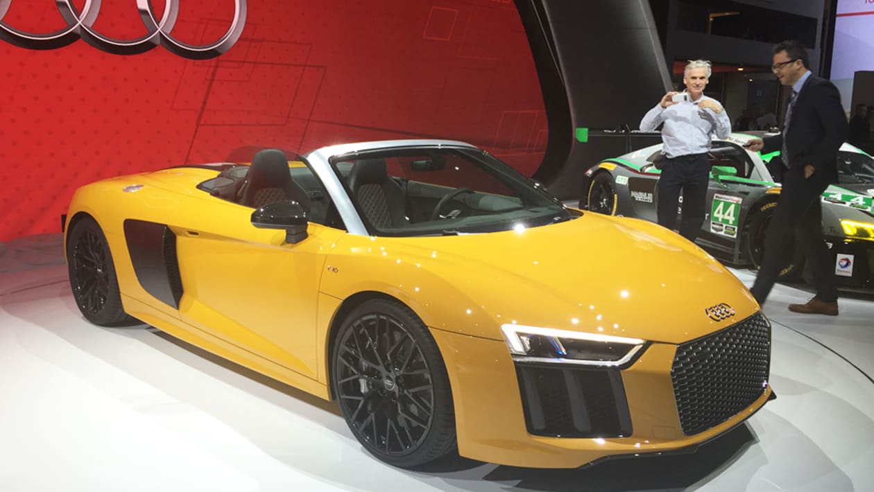 Audi R8 V10 Spyder pictures | Carbuyer