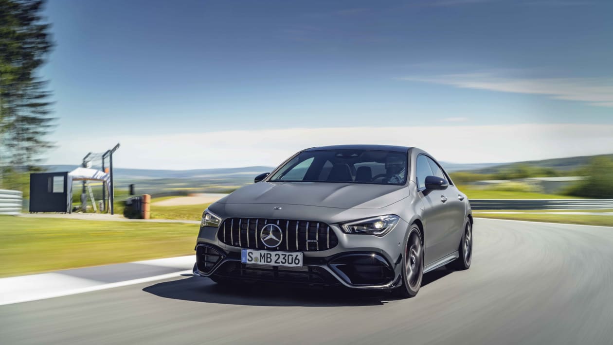 415bhp Mercedes-AMG CLA 45 revealed - pictures | Carbuyer
