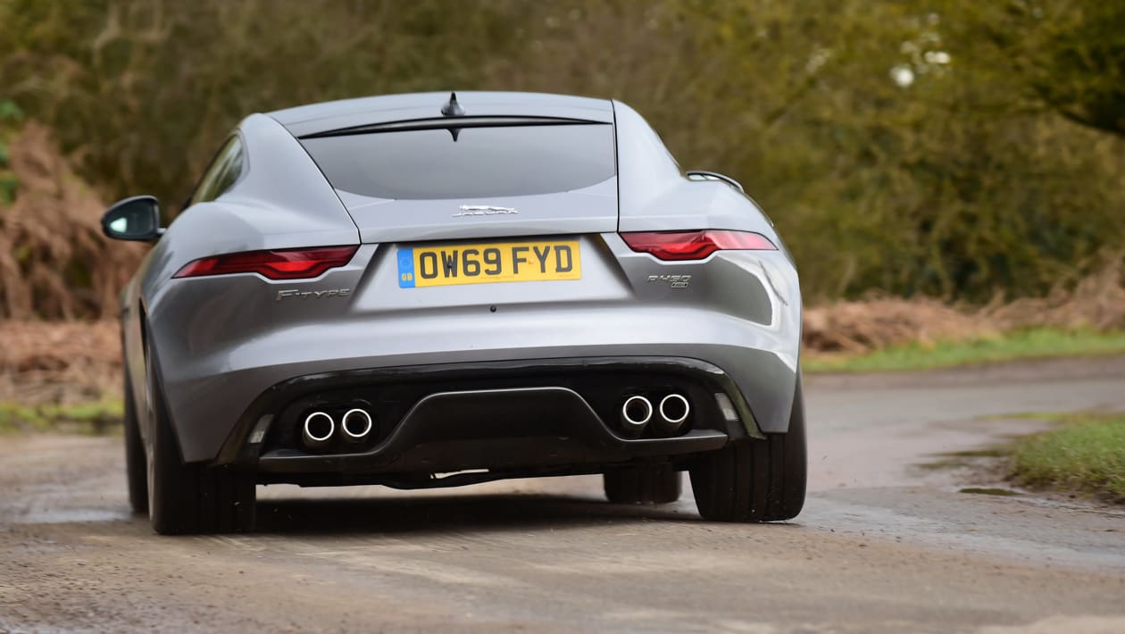 Jaguar F-Type coupe review - Practicality & boot space (2014-2024 ...