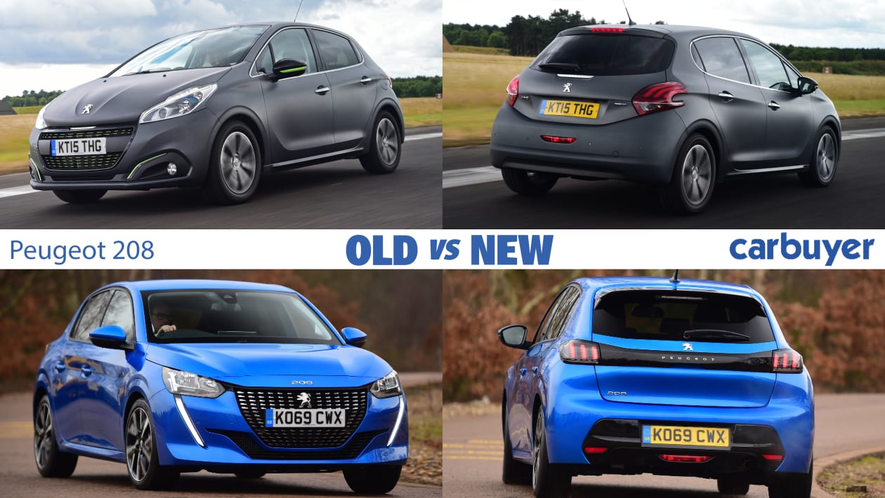 Peugeot 208: old vs new - pictures | Carbuyer