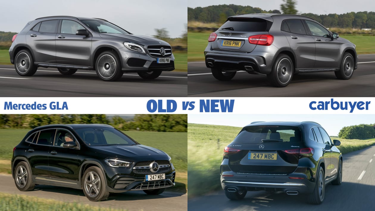 Mercedes GLA: old vs new | Carbuyer