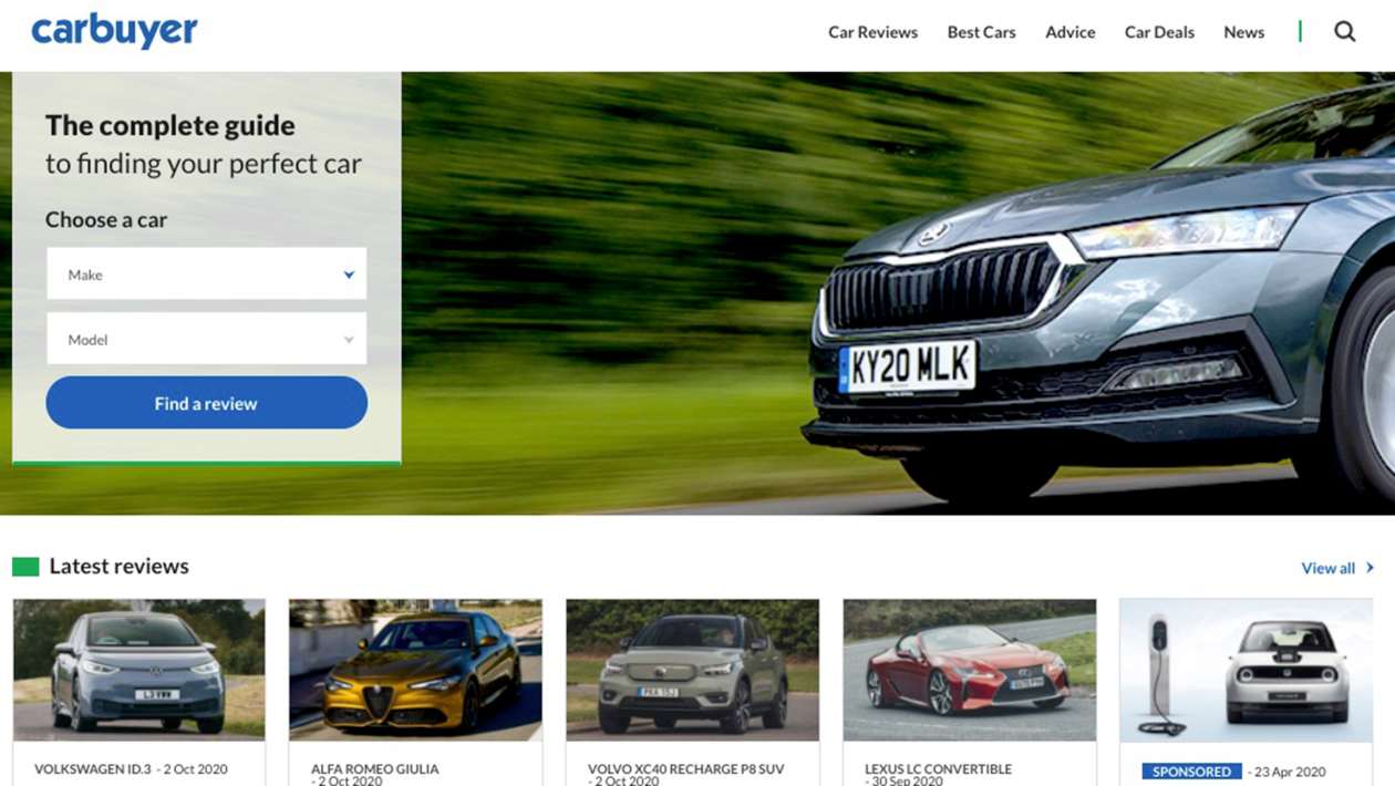 Welcome to the all-new Carbuyer website | Carbuyer