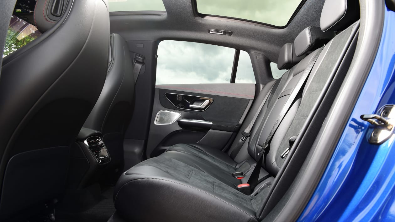 Mercedes EQE saloon - Practicality & boot space | Carbuyer