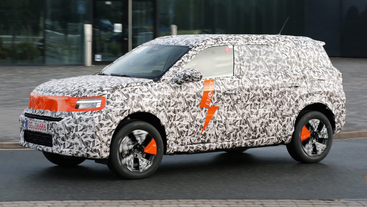 New boxier Vauxhall Crossland replacement spotted on test in latest ...