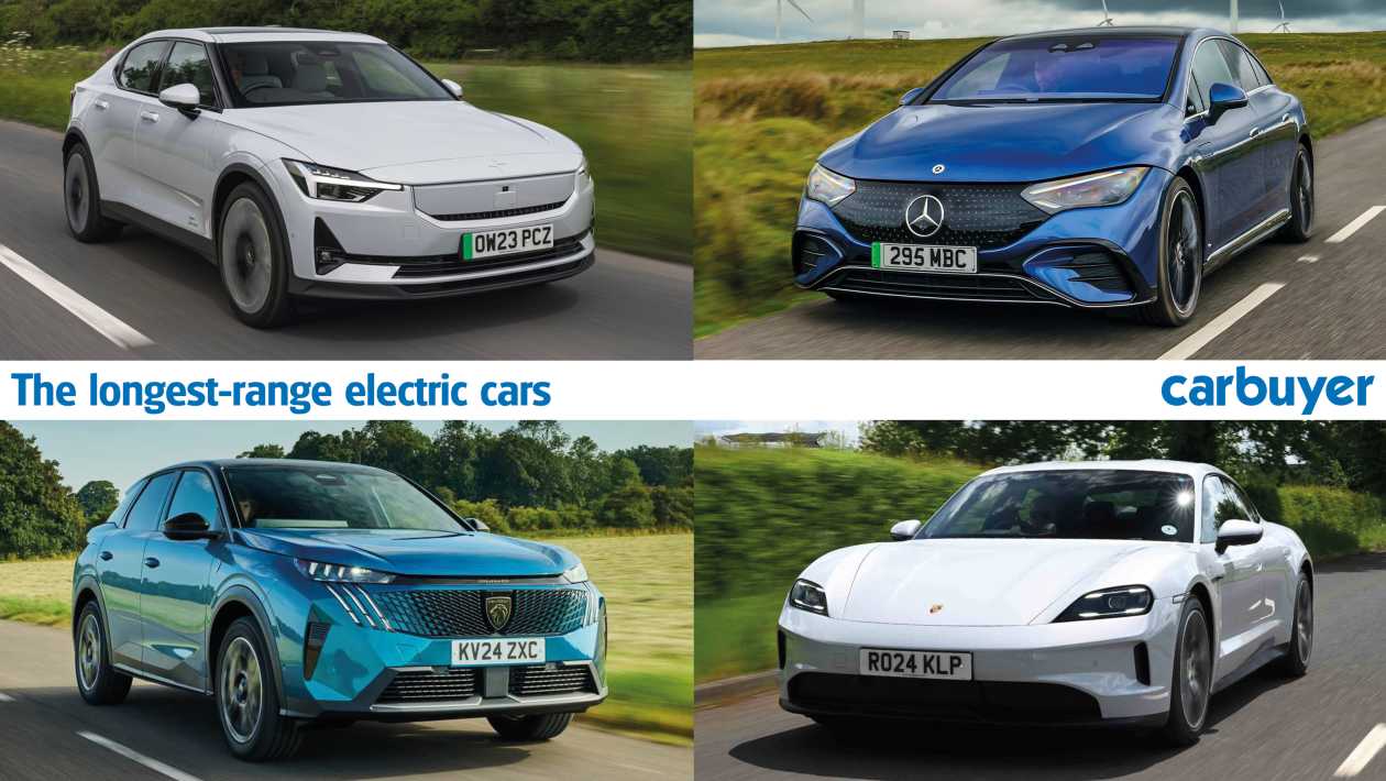 The longest-range electric cars on sale today | Carbuyer