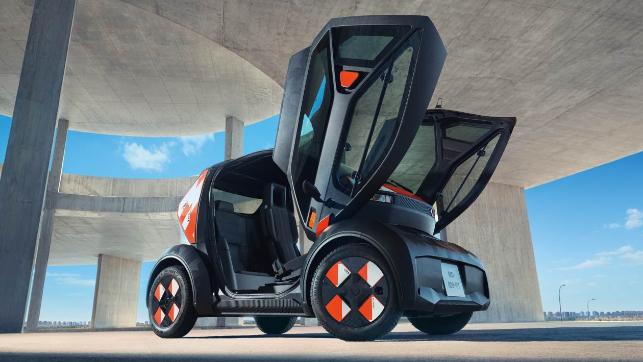 New Mobilize Duo is a Renault Twizy successor with supercar doors ...