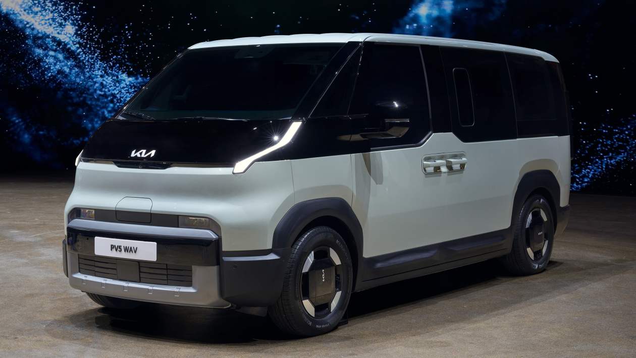 New Kia PV5 Passenger takes on the VW ID.Buzz with seven seats and ...