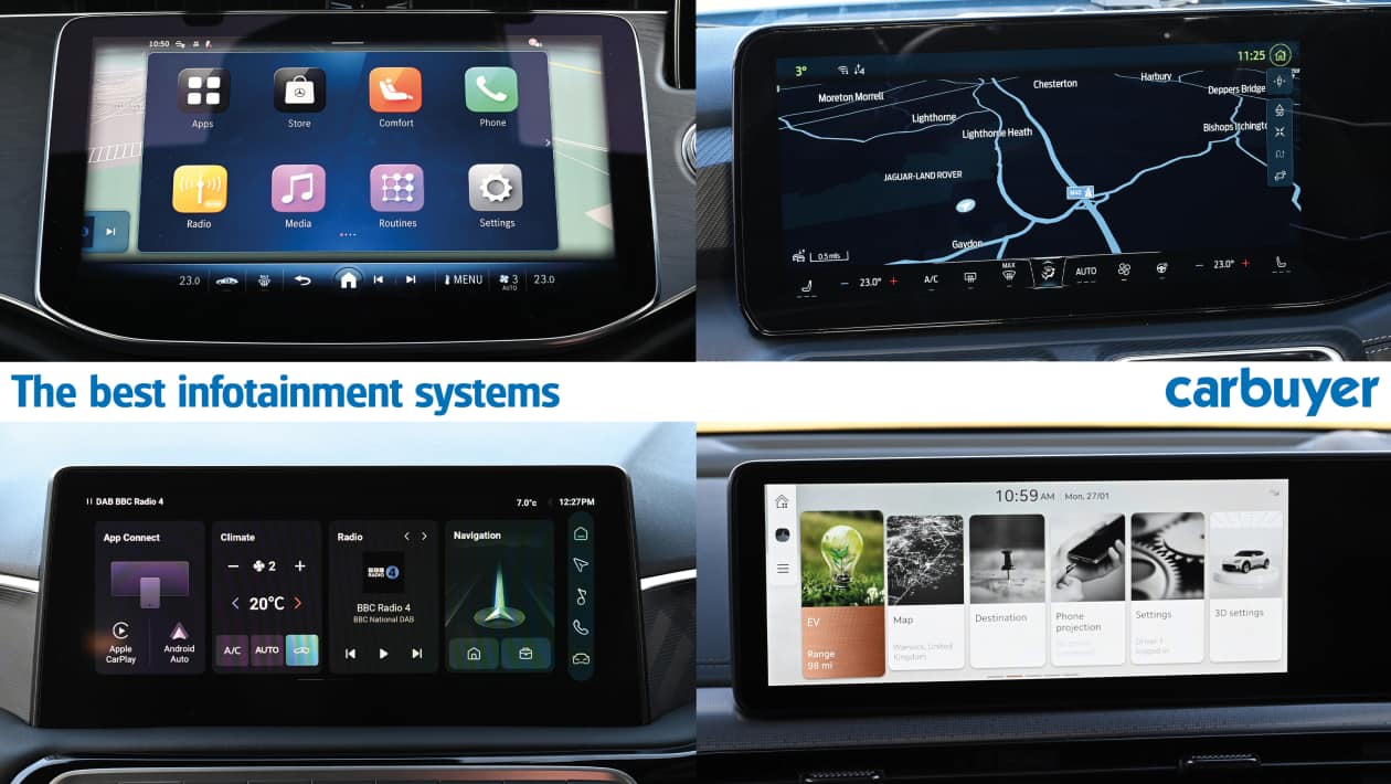 10 best car infotainment systems – pictures | Carbuyer