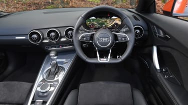 Audi TT Roadster convertible - Interior & comfort 2020 review | Carbuyer