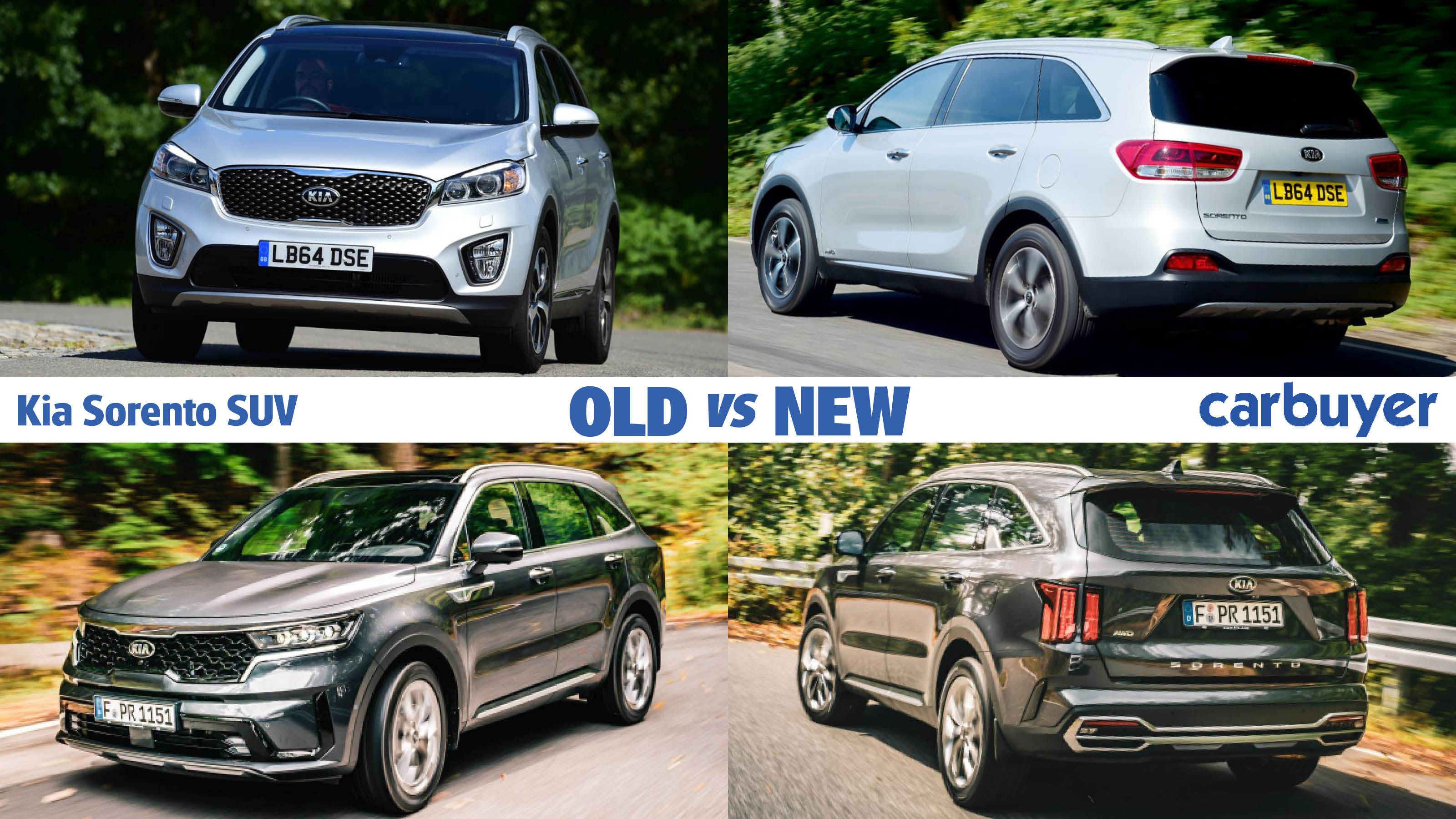 Kia Sorento SUV Old Vs New Carbuyer