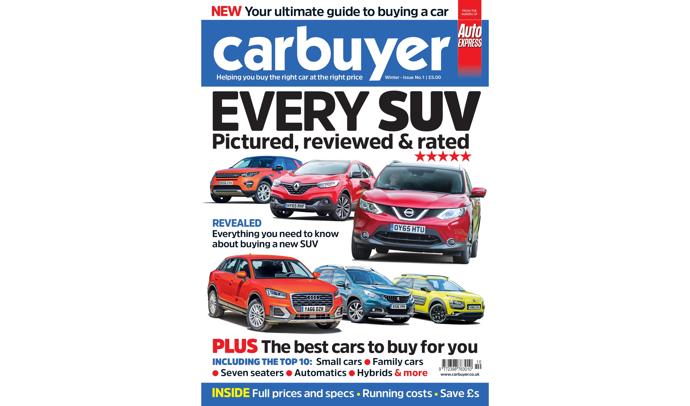 Carbuyer publishes the ultimate SUV guide | Carbuyer