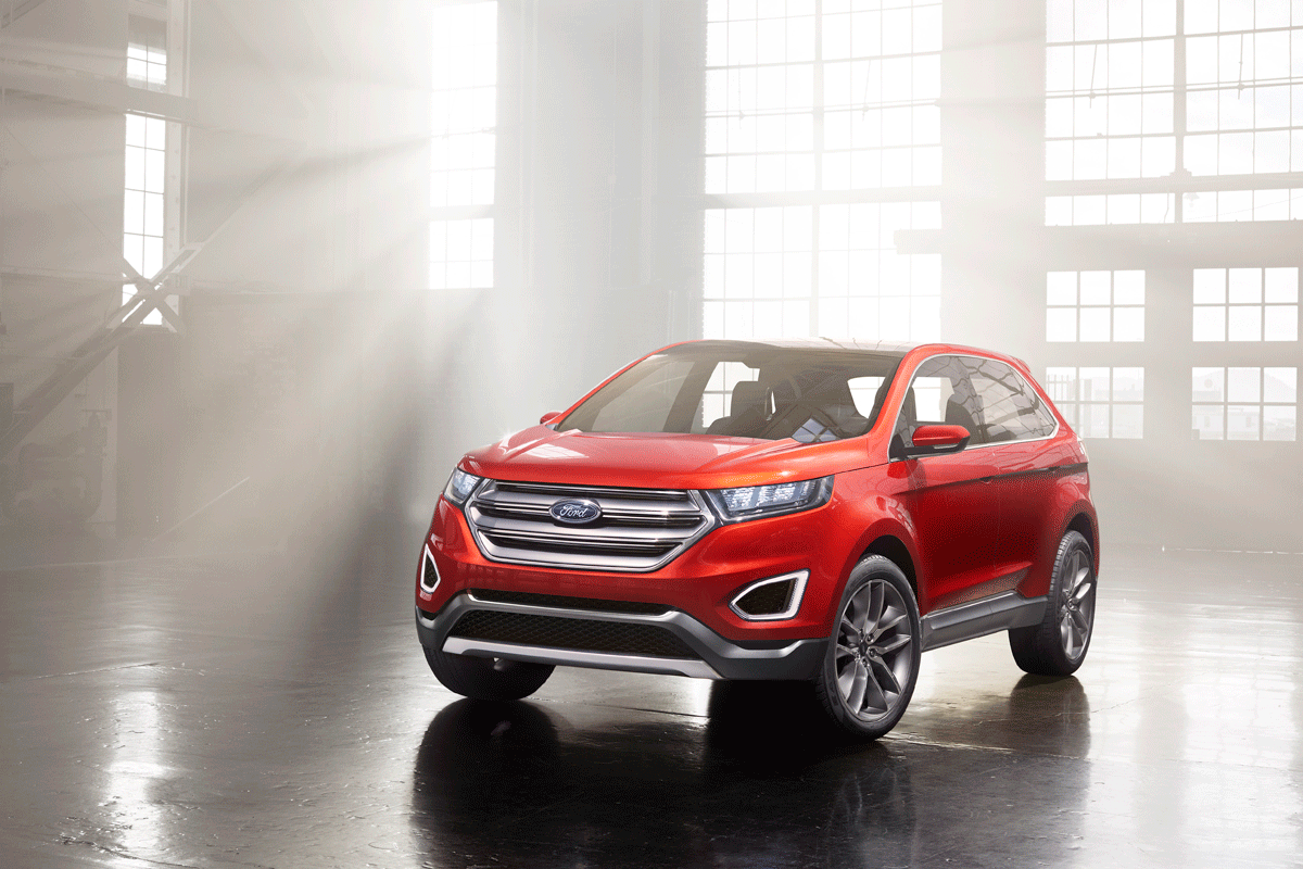 Ford Edge Concept launched in LA | Carbuyer