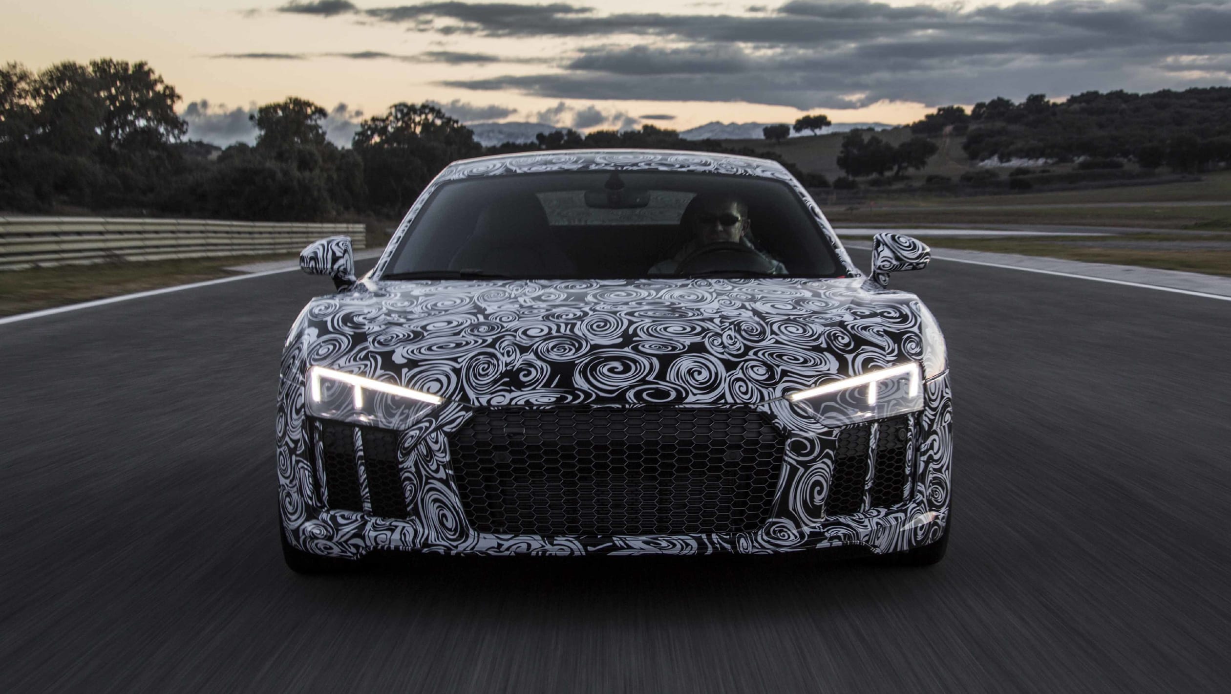 Audi R8 track shots | Carbuyer