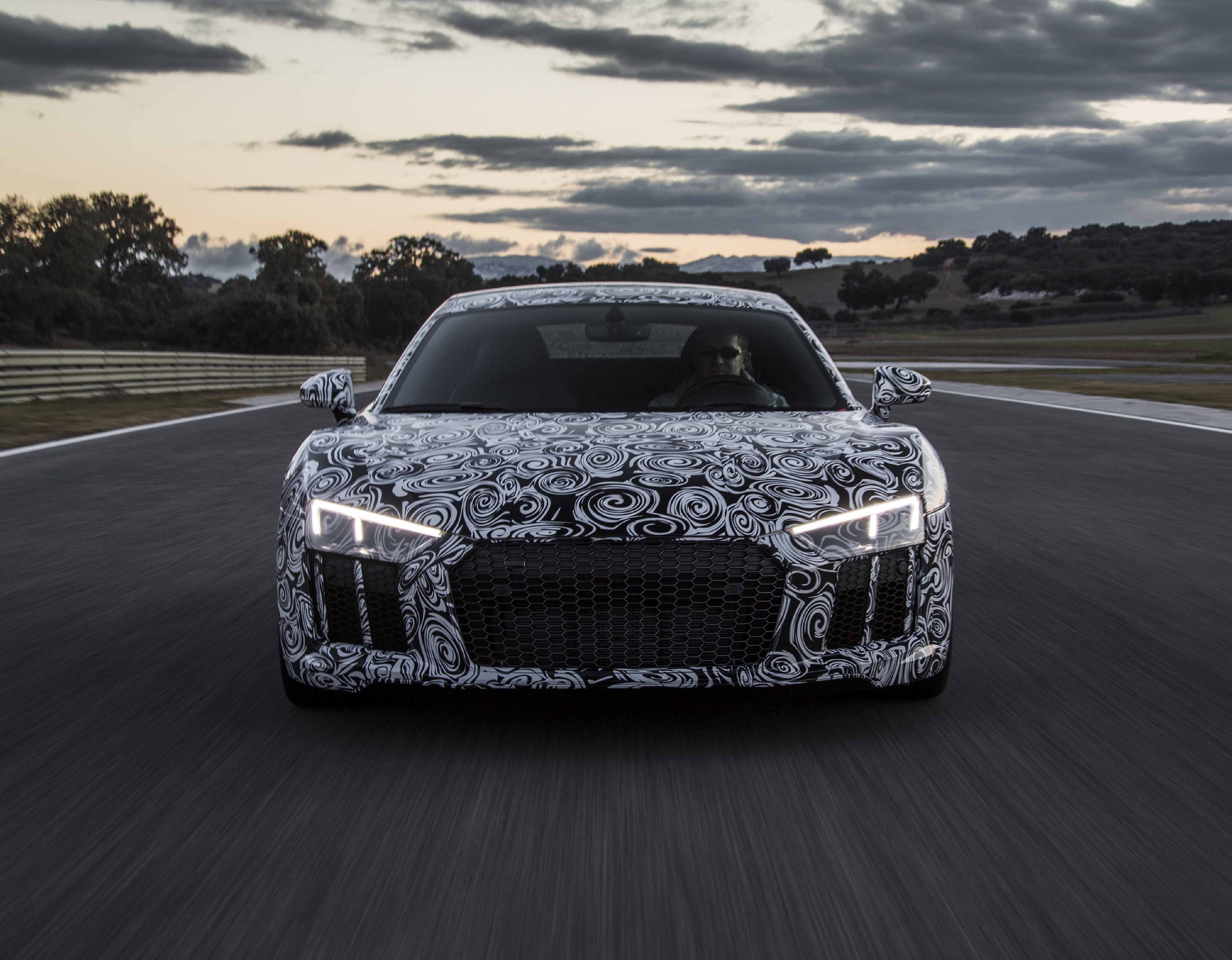 Audi R8 track shots | Carbuyer